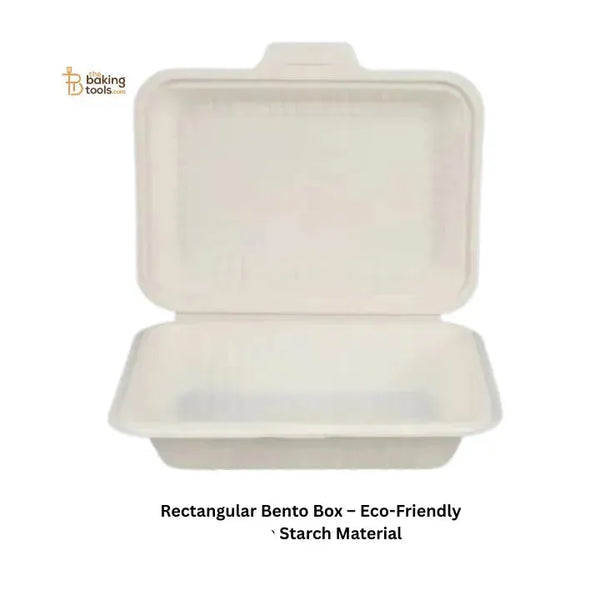 Rectangular Bento Box - With Lid