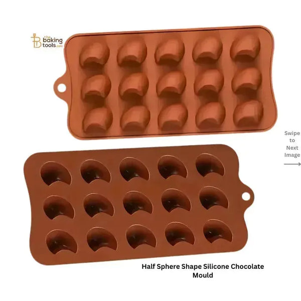 Half Sphere Shape Silicone Chocolate Mould