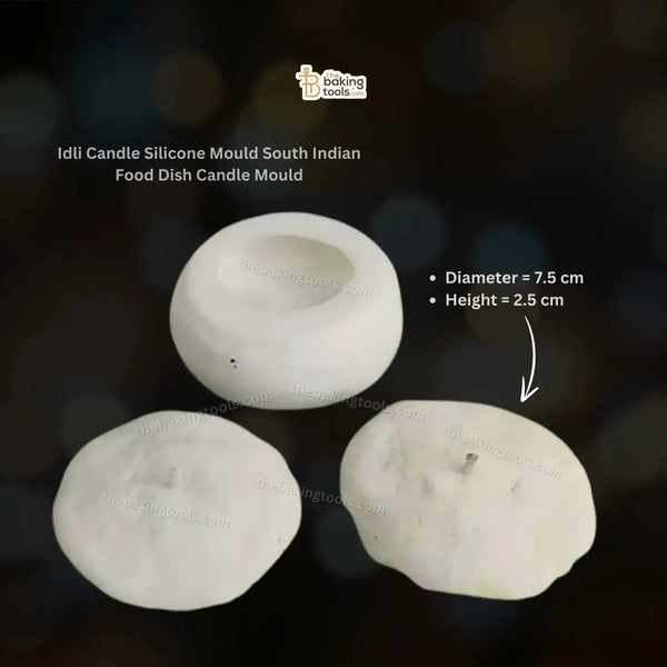 Idli Candle Silicone Mould South Indian Food Dish Candle Mould HBY961