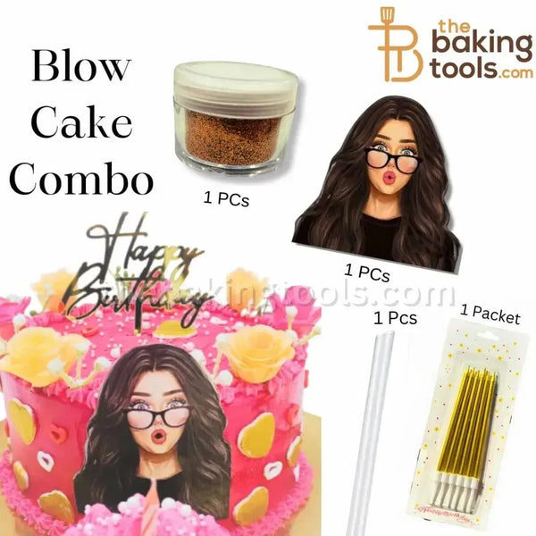 Blow Cake Combo – Cake Decorating Set with Magic Touch