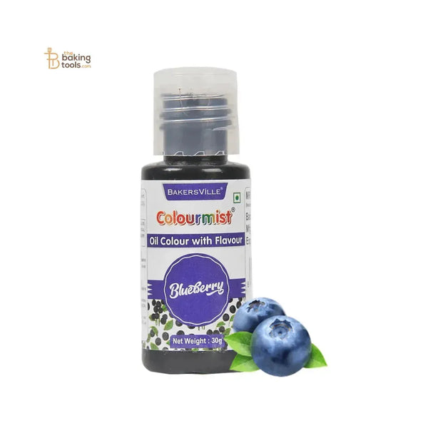 Colourmist Blue Oil Colour With Blueberry Flavour 30g | Oil Soluble Fl