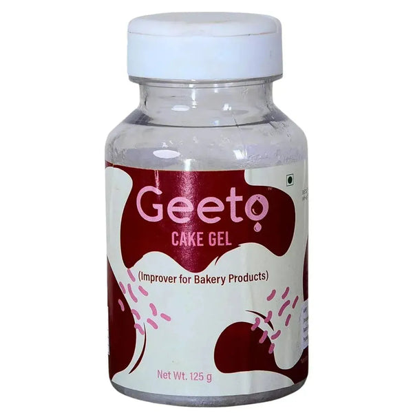 Geeto Cake Gel Sponge Improver & Emulsifier – 125g
