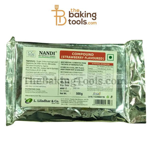 Nandi Compound Strawberry Flavoured - 500 grams | thebakingtools.com
