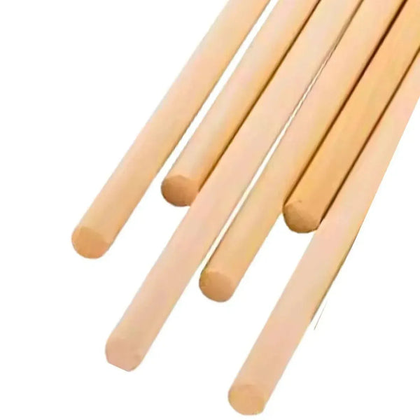 Wooden Cake Dowels 12 inch-Pack of 6